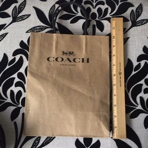 Coach | Bags | Authentic Coach Paper Bag | Poshmark
